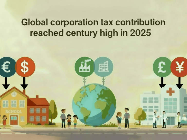 Corporate income tax contribution across the world is the highest this ...